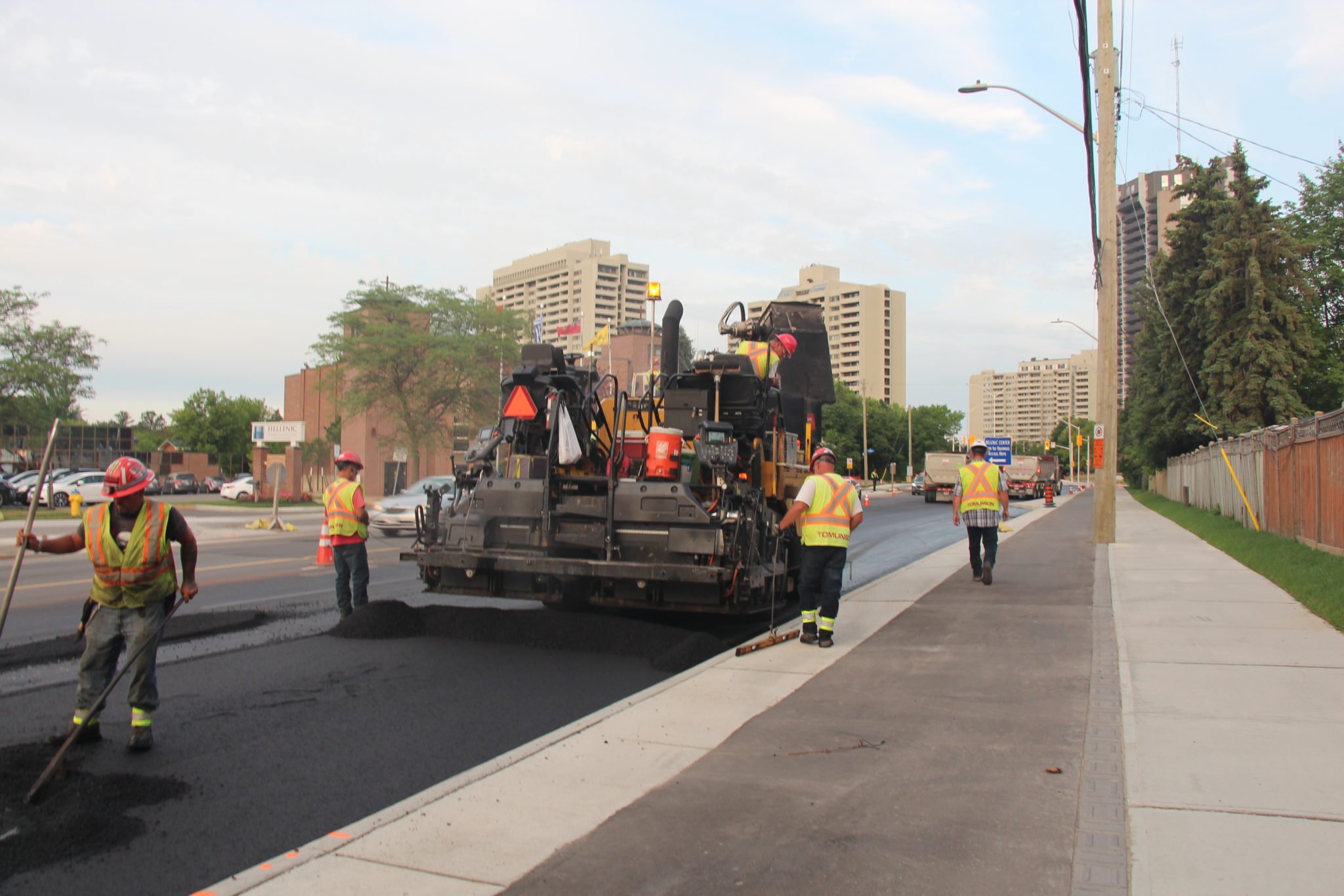 Road Reconstruction and Trunk Sewer at Dynes Road - Tomlinson Group